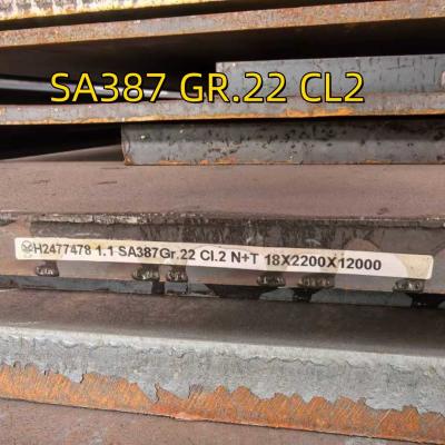 China SA387Gr22 CL2 N+T Boiler and Pressure Vessel Steel Plate 18mm Thickness for sale
