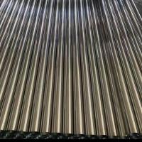China ASTM A554 201 Welded Stainless Steel Tube 25x0.8x6000mm 320 Grit Mirror Polished Pipe for sale