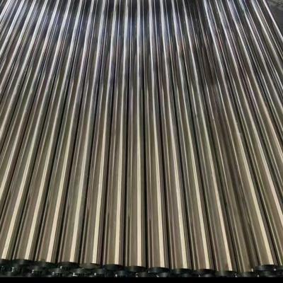 China ASTM A554 201 Welded Stainless Steel Tube 25x0.8x6000mm 320 Grit Mirror Polished Pipe for sale