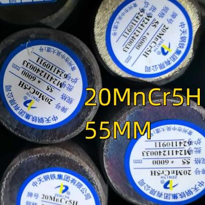 China 20MnCr5H 1.7147 SAE5120 Quenched Tempered Alloy Steel Round Bar 10-300mm for sale