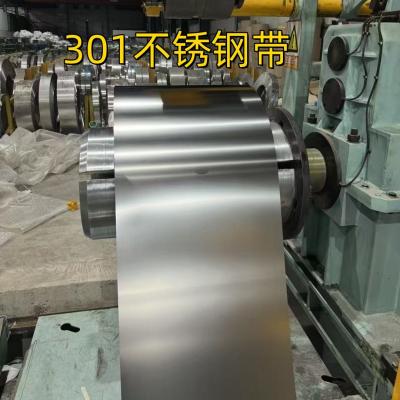 China SUS301 CSP 3/4H Full Hardness Stainless Steel Coil Strip 1.0mm x 80mm JIS G4313 for sale