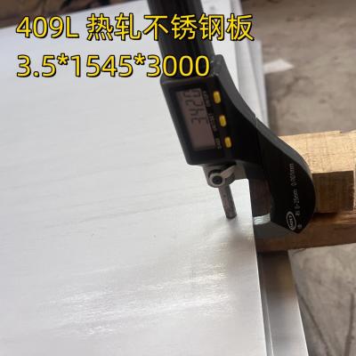 China SUS409L SUH409L ASTM AISI 409 Hot Rolled Stainless Steel Plate 3.0mm x 1500mm x 6000mm for sale