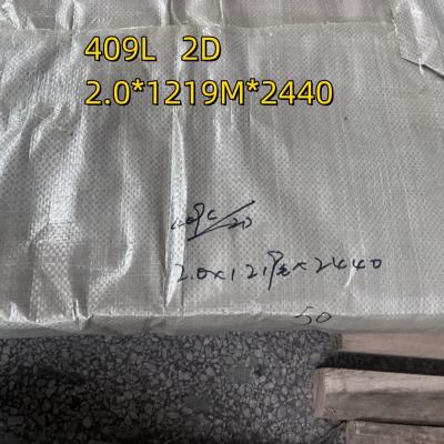 China ASTM A240 Grade 409L Cold Rolled Stainless Steel Sheet 0.5-3mm Thickness 1500x3000mm for sale