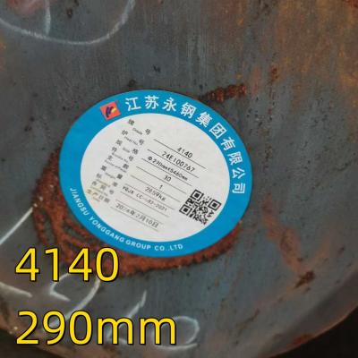 China AISI 4140 SCM440 42CrMo4 1.7225 QT Hot Rolled Forged Alloy Steel Round Bar OD 290mm for sale