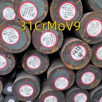 China Nitriding Steel Round Bar 470mm 1.8519 31CrMoV9 QT Forged Solid Rod for Industrial Use for sale