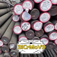 China DIN 1.8519 31CrMoV9 Alloy Round Bar 55-400mm Dia 3-6m Tool Mold Steel for sale