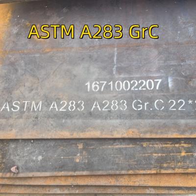 China ASTM A283 Grade C 1500x6000x25 mm Hot Rolled Carbon Steel Boiler Plate for sale