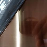 China 304 Gold 8K Mirror Stainless Steel Sheet 0.5-3mm Titanium Coated Decorative Panel for sale