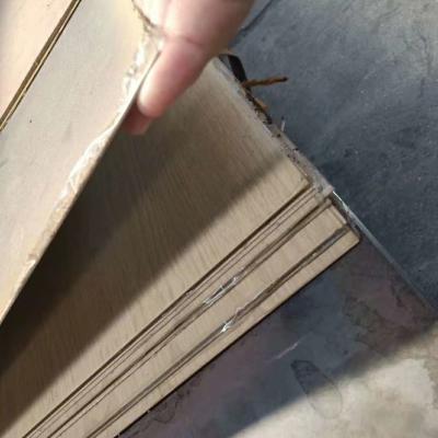 China AISI 304 8K Gold Mirror Stainless Steel Sheet 0.3-3mm Thickness ASTM Standard for sale