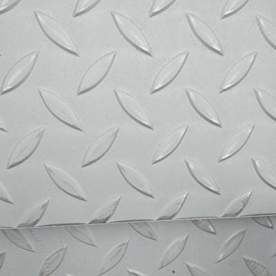 China 304 Stainless Steel Checkered Plate 0.3-3mm Thickness 1000x2000mm Decorative Sheet for sale