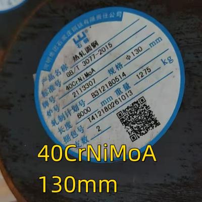 China ASTM SAE4340 Alloy Round Bar 90mm Dia SNCM439 40CrNiMoA Quenched for High Strength Shafts for sale