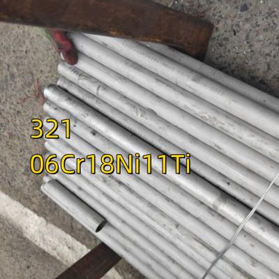 China ASTM A312 TP321 Stainless Steel Seamless Tube 06Cr18Ni11Ti Cold Drawn Pipe 6mm OD for sale