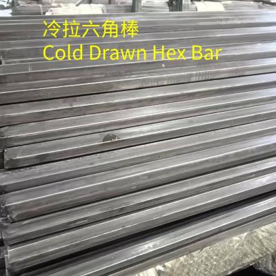 China SAE1045 Carbon Steel Hex Bar S19 S21 Cold Drawn S45c Hexagonal Bar Quenching Tempering for sale