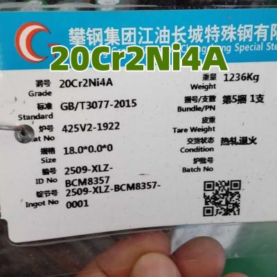 China Hot Rolled Alloy Steel 20Cr2Ni4A Round Bar OD 20mm Heat Treated High Strength for sale