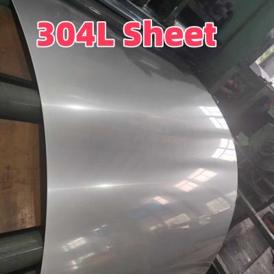 China ASTM A240 Gr 304L Stainless Steel Sheet 2B Finish 1.4301 1.4307 Cold Rolled 1-120mm Thick for sale