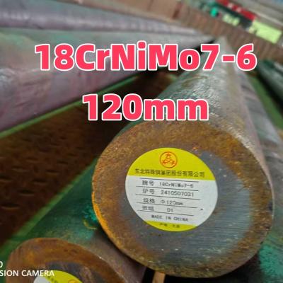 China Hot Rolled 17CrNiMo6 Alloy Steel Round Bar OD 120mm Length 6M DIN 1.6587 18CrNiMo7-6 for sale
