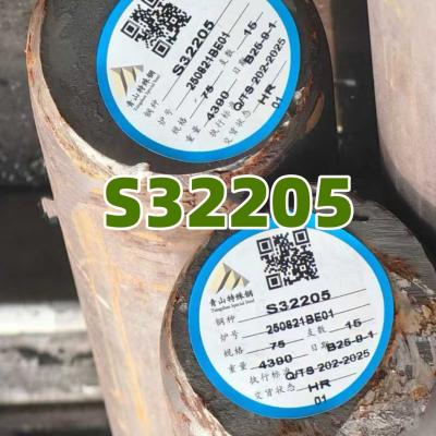 China SAF 2205 Duplex Stainless Steel Round Bar OD10-400mm Solution Heat Treated S32205 for sale