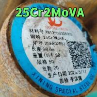 China Hot Rolled Forged 25Cr2MoVA Alloy Steel Round Bar 150mm x 6000mm Shaft for sale