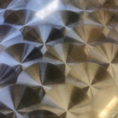 China 3D Laser Engraved Stainless Steel Sheet Grade 304 201 for Interior Wall Cladding 0.3-3.0mm for sale