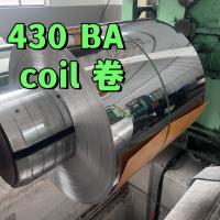China ASTM A240 AISI 430 Stainless Steel Strip Coil 0.5mm Thickness 1220mm Width BA Surface for sale