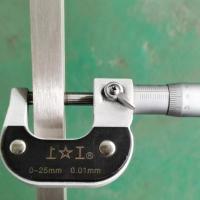 China 316L Stainless Steel Square Bar 10x10mm 4000mm DIN 1.4404 INOX Bright Finish for sale