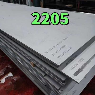 China Duplex 2205 Stainless Steel Plate Hot Rolled 25mm S32205 UNS S31803 1.4462 for sale