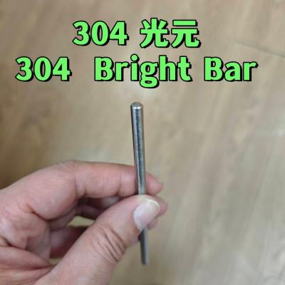 China ASTM A276 A479 TP304 Stainless Steel Round Bar 1.4301 Bright Rod 5mm to 800mm for sale