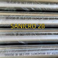 China Alloy 28 N08028 Incoloy 28 Nickel Alloy Seamless Pipe 26-28% Cr 30-34% Ni for Heat Exchanger for sale