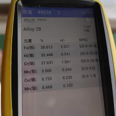 China Stainless Steel Alloy 28 UNS N08028 1.4563 Sheet Plate High Corrosion Resistance for sale