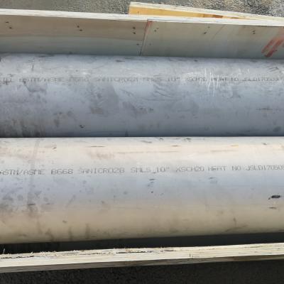 China ASTM B668-5 Alloy 28 Seamless Pipe and Tube - 6-219mm OD, 1-35mm Wall Thickness, UNS N08028 Nickel Alloy for sale
