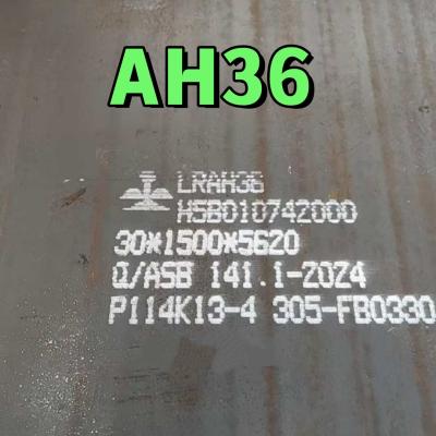 China ABS LR CCS Class AH36 Ship Plate 2000x8000 mm Thickness 10 mm Marine Steel for sale