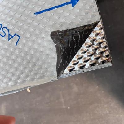 China SUS304 Stainless Steel Embossing Sheet Mirror Surface 0.8mm Thickness 1219mm Width 6WL Type for sale