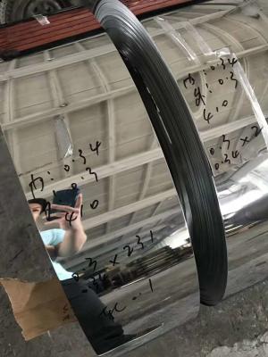 China ASTM 316L Stainless Steel Strip Coil BA Finish 0.3mm Thickness 1250mm Width for sale