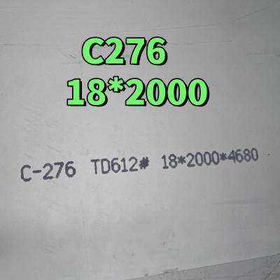 China Hastelloy C-276 UNS N10276 Nickel Alloy Sheet 0.5-30mm Plate for Corrosion Resistance for sale