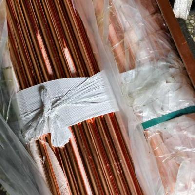 China CU110 Red Copper Bar 6-250mm Diameter Full Hard Shaft 3000mm Length Industrial Grade for sale
