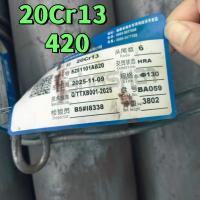China EN 1.4021 X20Cr13 AISI 420 Hot Rolled Black Surface Stainless Steel Round Bar 1mm-500mm for sale