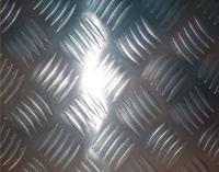 China 1050 H244 Aluminum Tread Plate 5 Bar Pattern - 0.20-350mm Thickness, 2400mm Width Anti-Slip Surface for sale