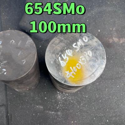 China S32654 1.4652 654SMO Super Austenitic Stainless Steel Bar OD 80mm Corrosion Resistant for sale