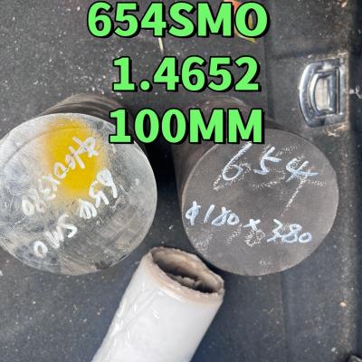China S32652(UNS 654SMO)Super Austenitic Stainless Steel Round Bar  1.4652 / X1CrNiMOCUN24-22-8 Solid Rod for sale