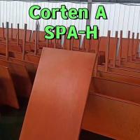 China Corten A Weathering Steel Plate SPA-H 6mm 10mm 20mm ASTM A242 Atmospheric Corrosion Resistant Sheet for sale