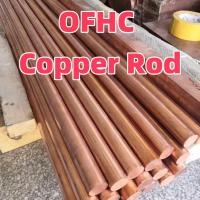 China C10200 Oxygen-Free Copper Rod 99.95% Pure Bright Surface Electrical Grade for Busbar Conductor for sale