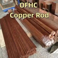 China C10200 Oxygen-Free Copper Rod 99.95% Pure Bright Surface Electrical Grade for Busbar Conductor for sale