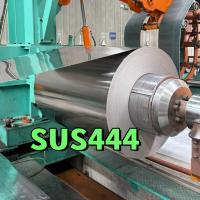 China 444 Stainless Steel Sheet 18Cr-2Mo Ferritic Cold Rolled  SUS444 Plate 0.3-3.0mm 2B Finish for sale