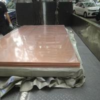 China C11000 C10200 Oxygen Free Copper Plate 99.95% Pure 0.5-200mm Thickness Electrical Grade for Busbar for sale