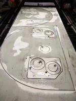 China 316L Stainless Steel Plate DIN1.4404 0.018-0.130 in Sheet Laser Cutting Bending for sale