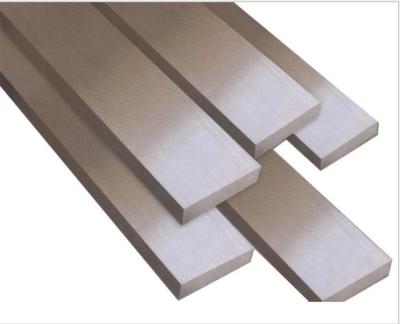 China 316L Stainless Steel Flat Bar TP316L Hairline Surface Bright Polished 6m Length for sale