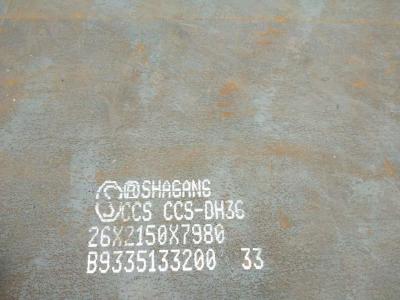 China DH36 Shipbuilding Steel Plate 4mm-260mm High Tensile Strength for Hull Structure for sale