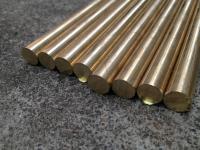 China 40% Bronze Filled PTFE Rod Bar Copper Solid Bar High Load Bearing 260°C for sale