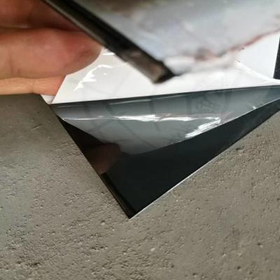 China TISCO 304 Decorative Stainless Steel Sheet 4x8 ft 0.5-3.0mm Black Mirror Finish for sale