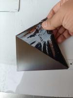 China 304 Stainless Steel Sheet 0.6mm Thickness 2B Finish Mirror Black Titanium Color 1219x2438mm for sale
